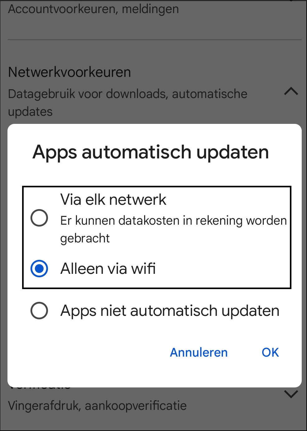 Android | Hoe zorg ik dat App2Track altijd up to date is? – Support | Core-suite