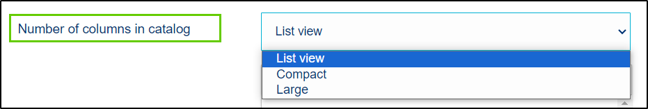 How to set the default display for items? – Support | Core-suite